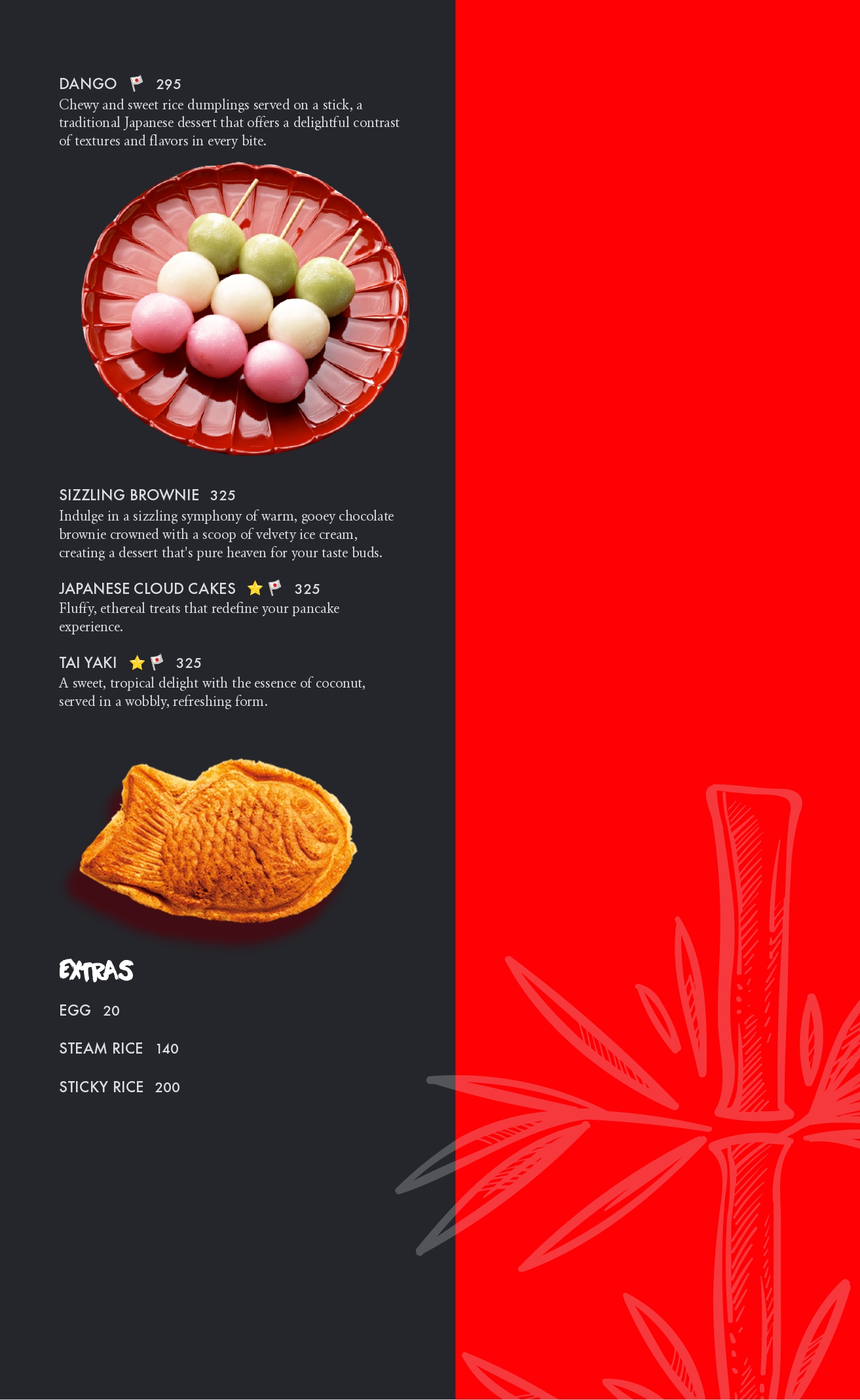 Shokudo Japanese and Pan Asian Restaurant : Menu